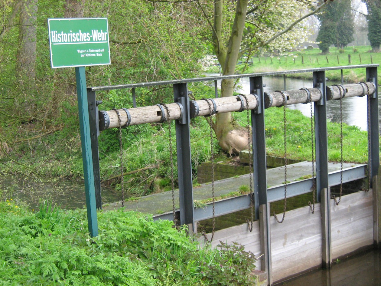 Historisches Wehr – Wasser- und Bodenverband der Mittleren Niers